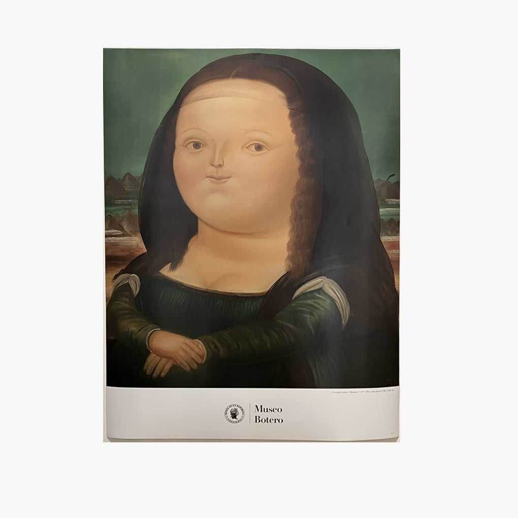 Fernando Botero Mona Lisa